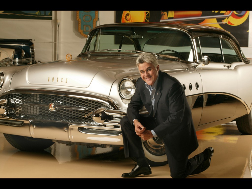 How many cars Jay Leno has on his garage?