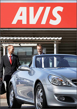 How many states are there Avis rent a car is giving service?