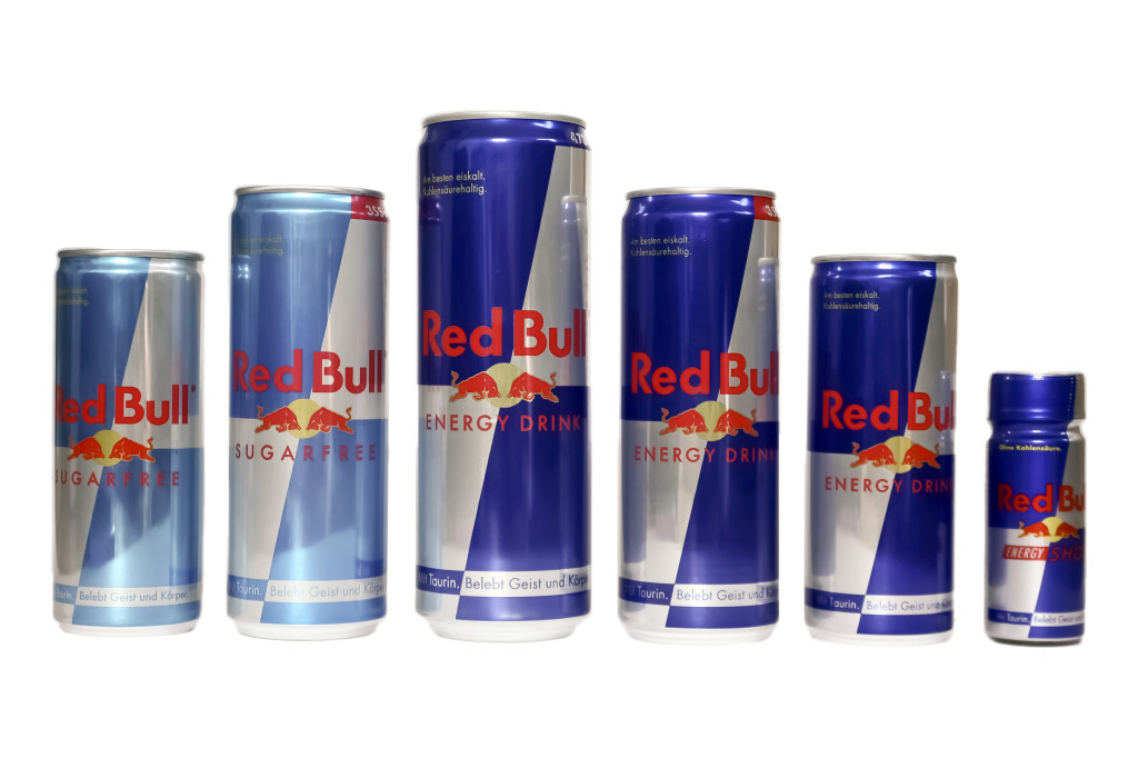 How Many Redbull cans are sold in a year?