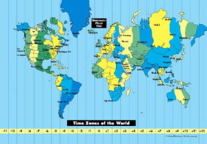 How Many Time zones are there in The World that Are Used Today?
